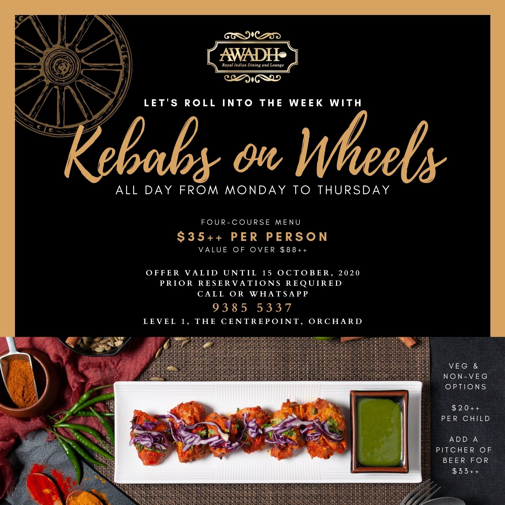 Kebabs on Wheels - The Awadh